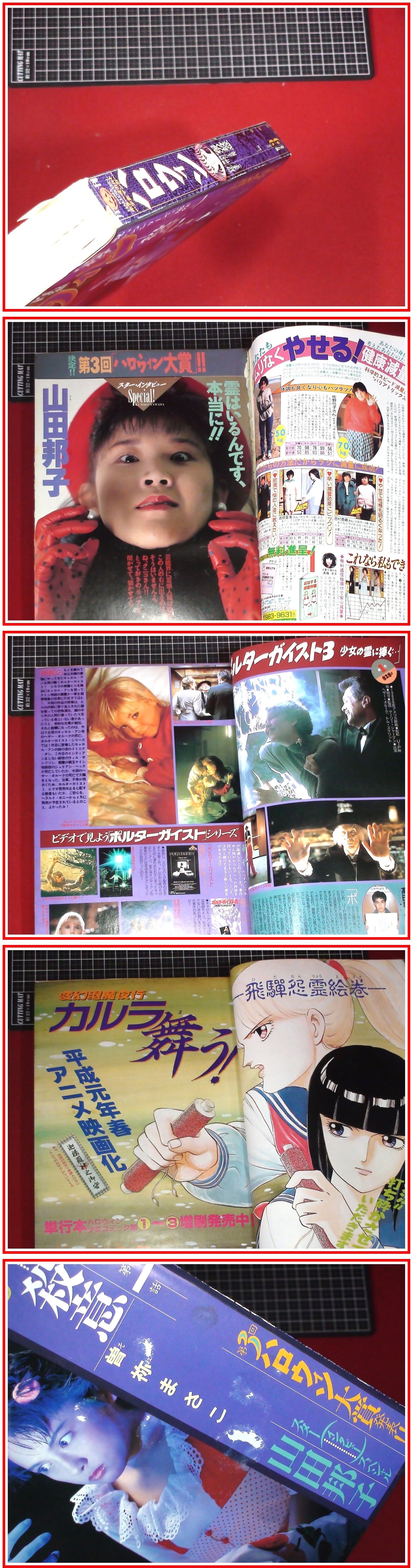 p2286『月刊ハロウィン 平1/3 no.49』曽祢まさこ/山田邦子ほか 朝日ソノラマ－Funbid香港本地日本代購網站